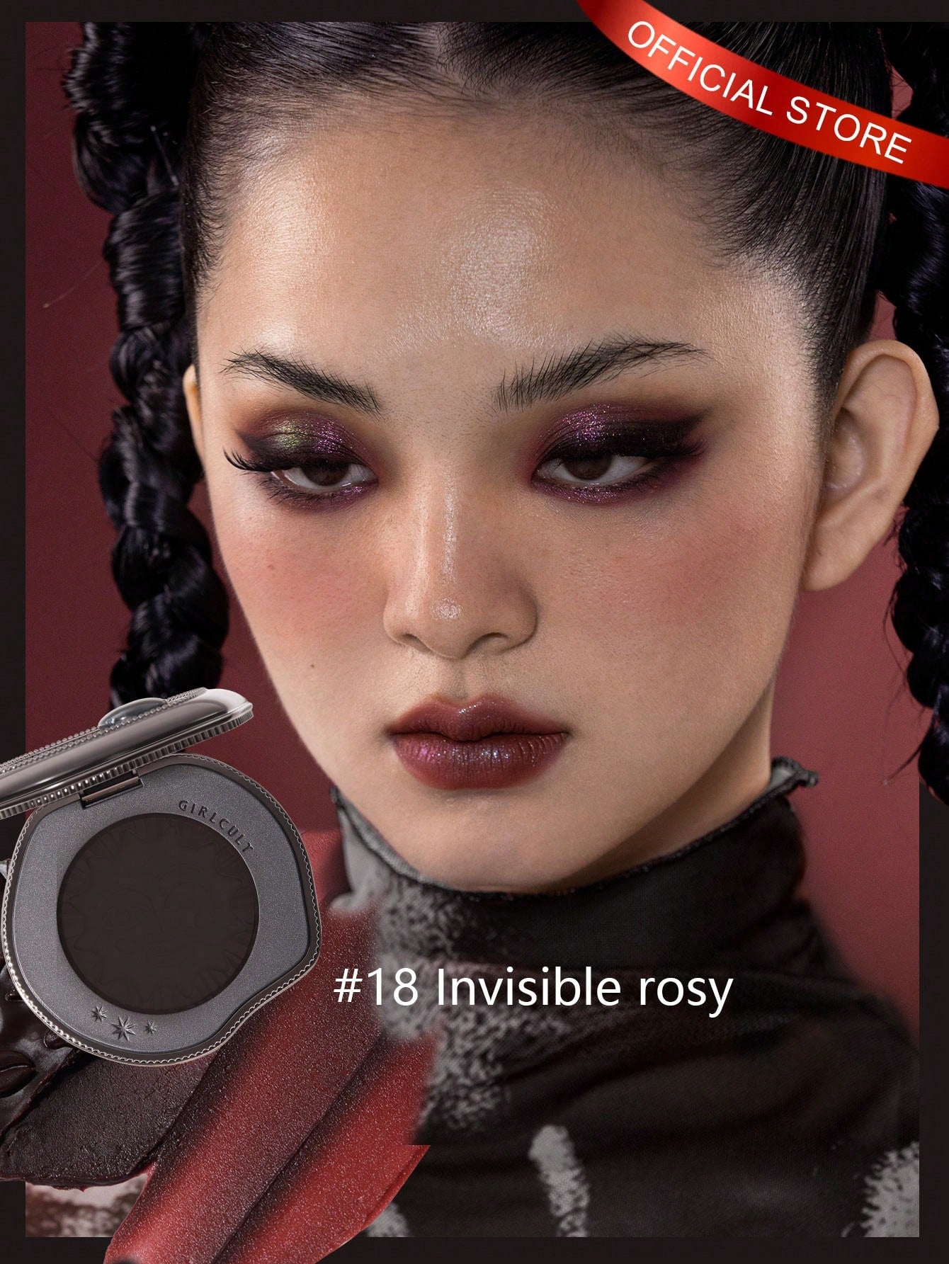 GIRLCULT Emotion Blush #18 Invisible Rosy|Special Cheese Texture, Smoo ...